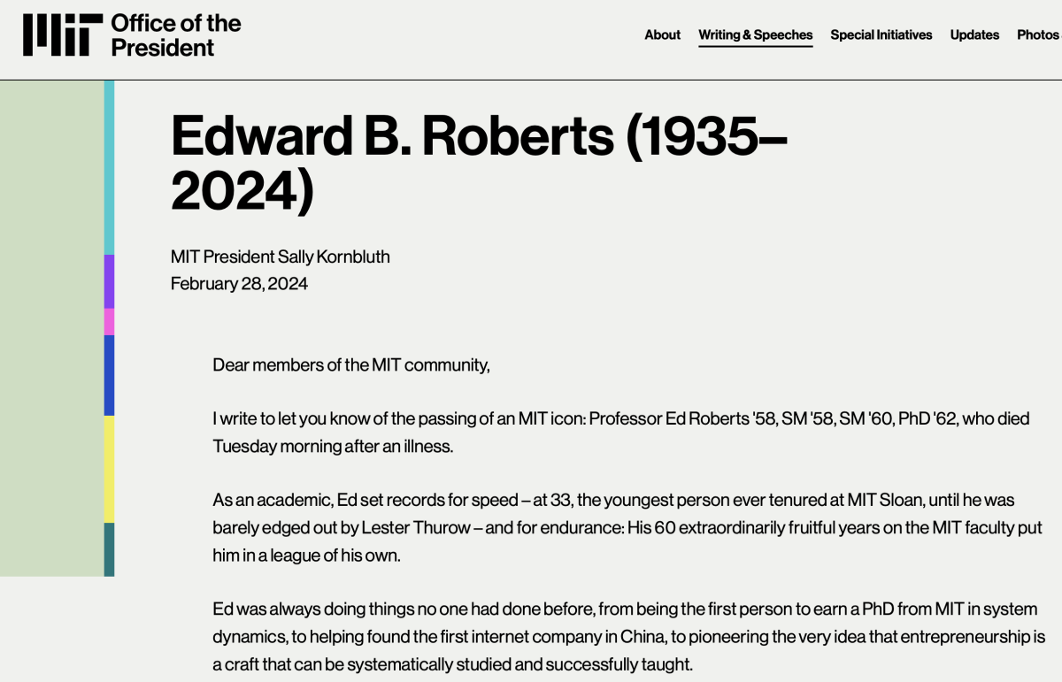 Remembering Our Founder Ed Roberts - The Martin Trust Center for MIT ...